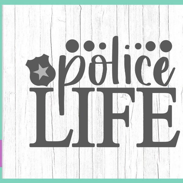 Laser Cut Files Law Enforcement - Etsy