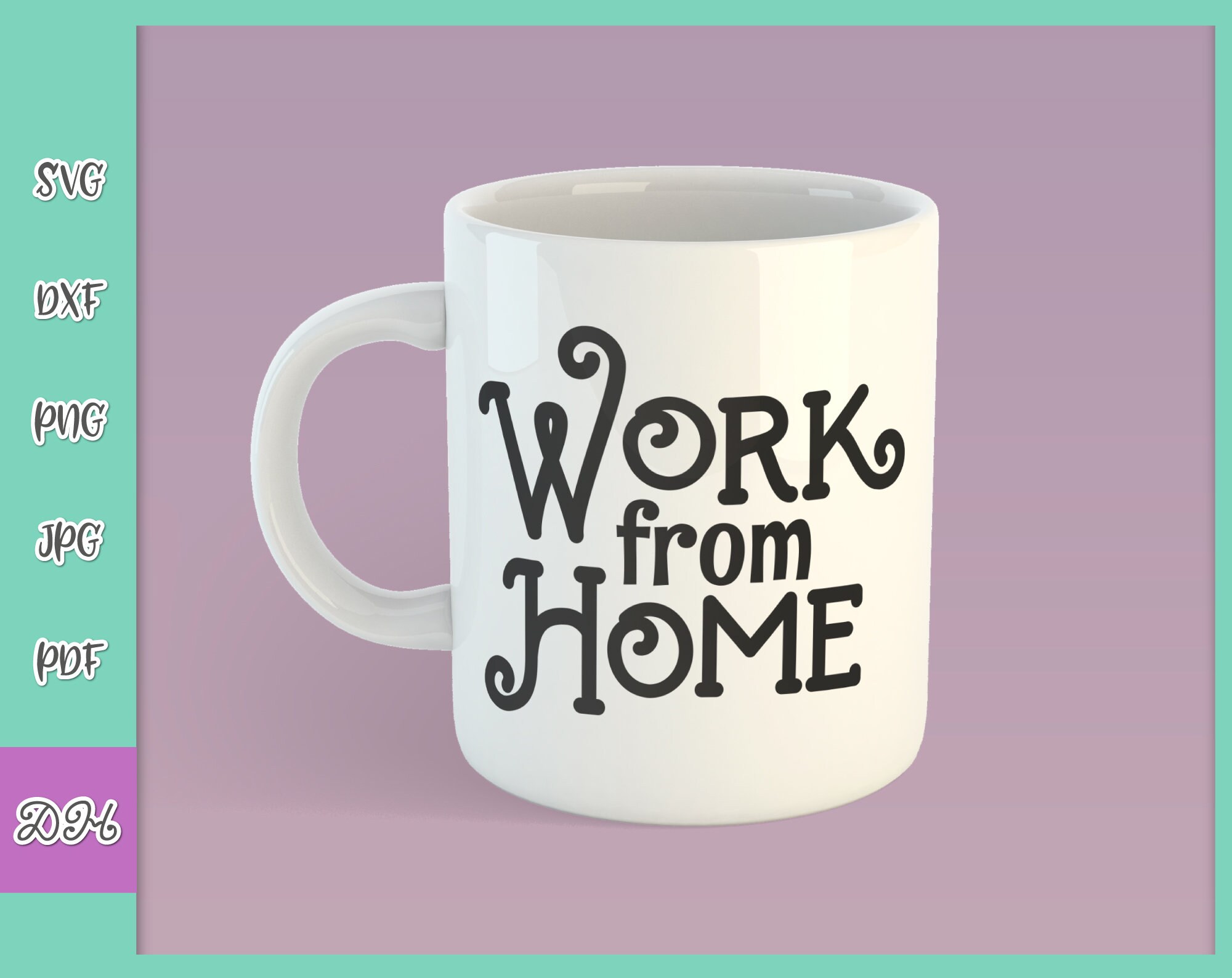 Work From Home SVG Files for Cricut Homebody Svg WFH Working - Etsy