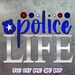 Law Enforcement SVG Files for Cricut Saying Police Life SVG Cop Badge ...