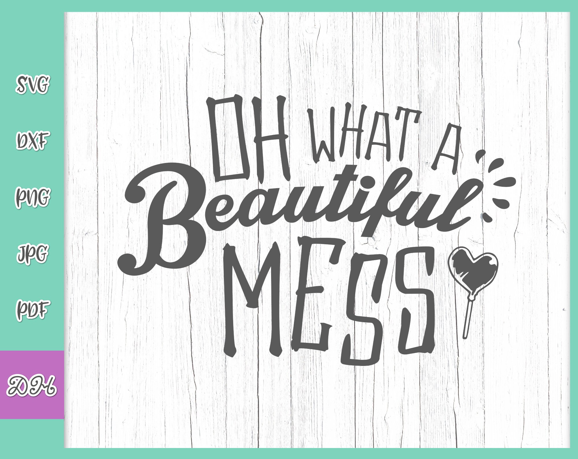 Mops Beautiful Mess Logo