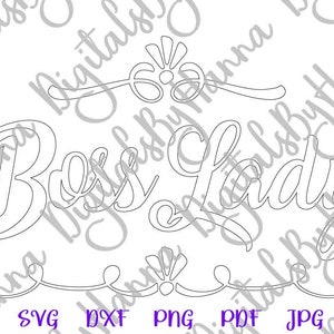 Office SVG Files for Cricut Sayings Boss Lady SVG Work Girl Quotes ...