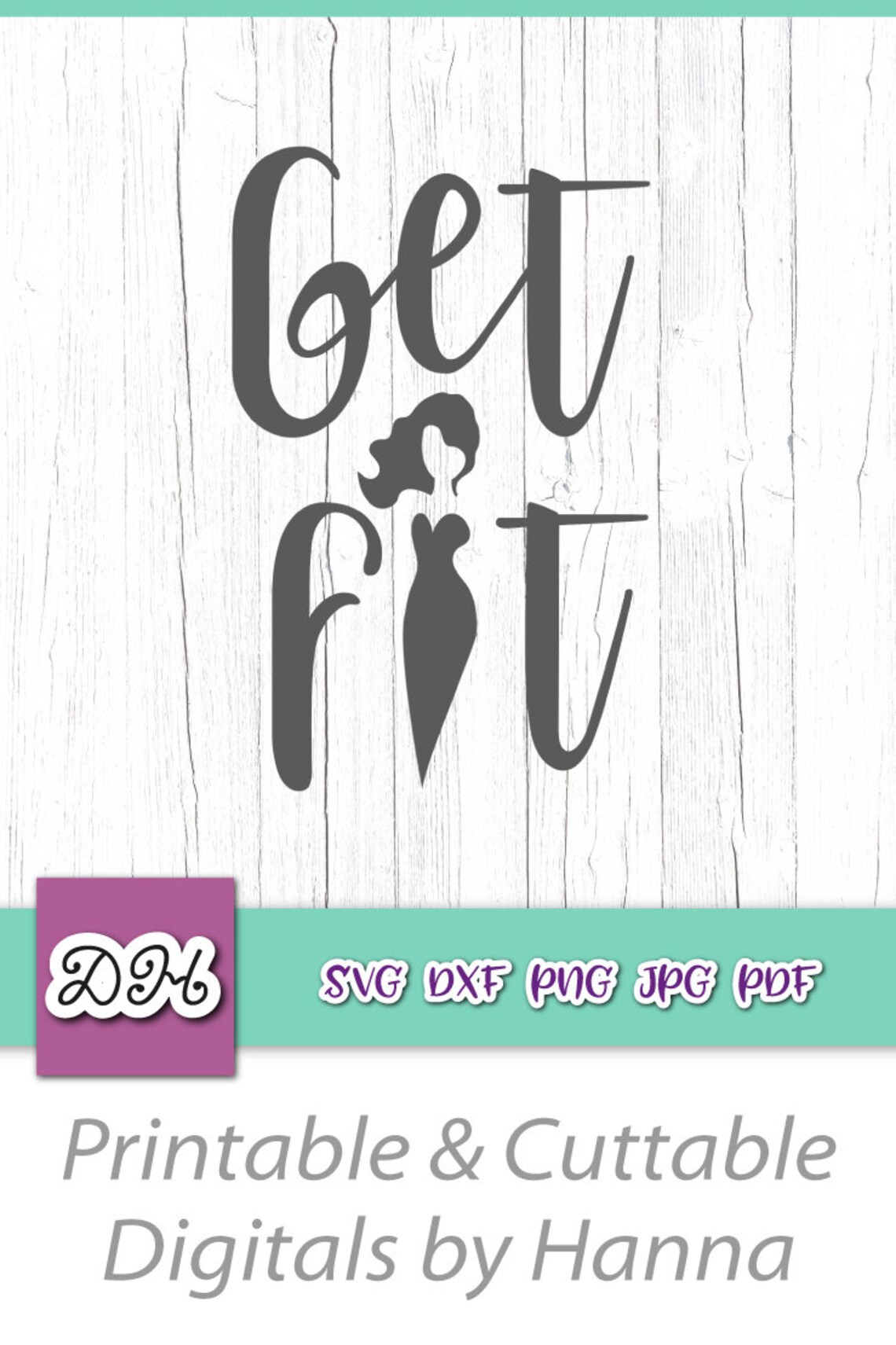 Crossfit SVG Files for Cricut Saying Get Fit SVG Weight Loss - Etsy