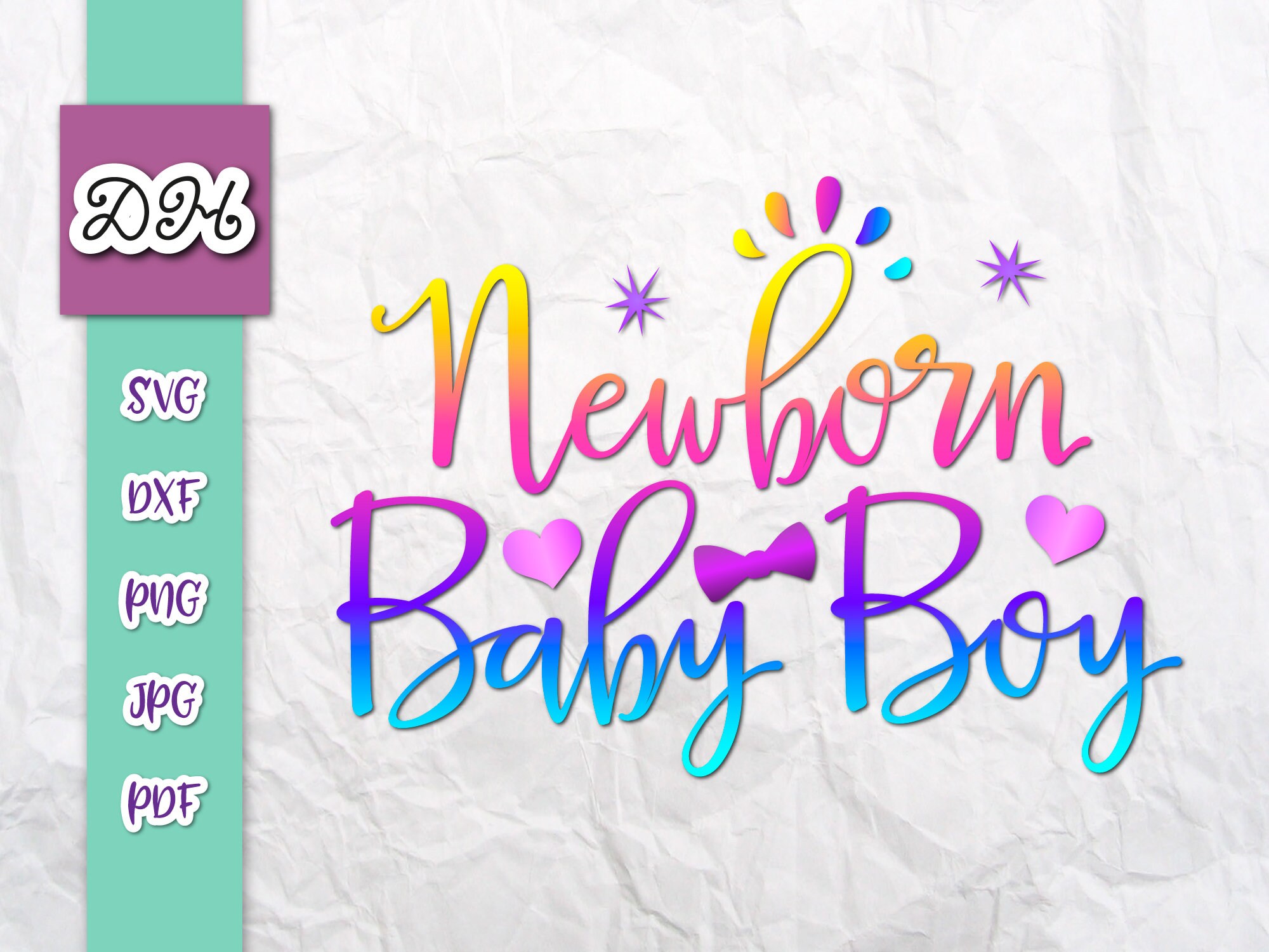 New Baby SVG Files for Cricut Sayings Newborn Boy SVG Coming | Etsy