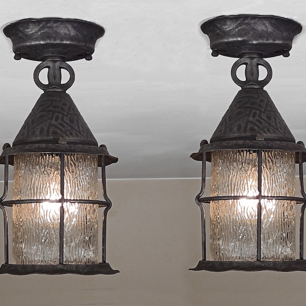 Vintage Porch Light - Etsy