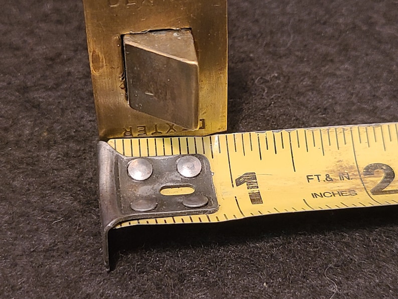 RESTORED! Antique Dexter Crystal Glass Door Knob Privacy Lockset ...