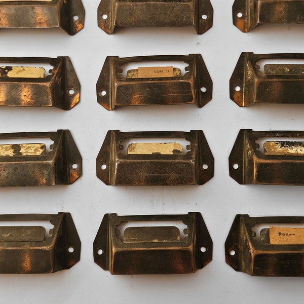 Label Drawer Pull - Etsy