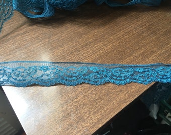 Teal lace | Etsy