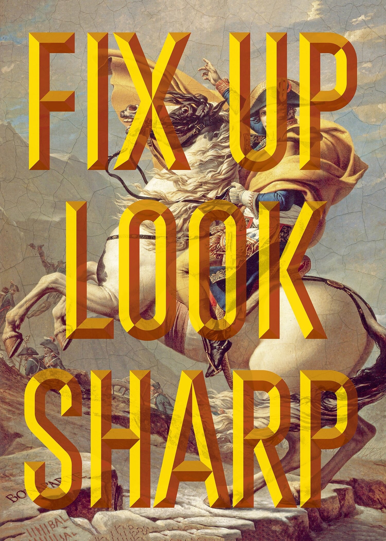 Jacques-louis David Napoleon Fix up Look Sharp Art Print - Etsy
