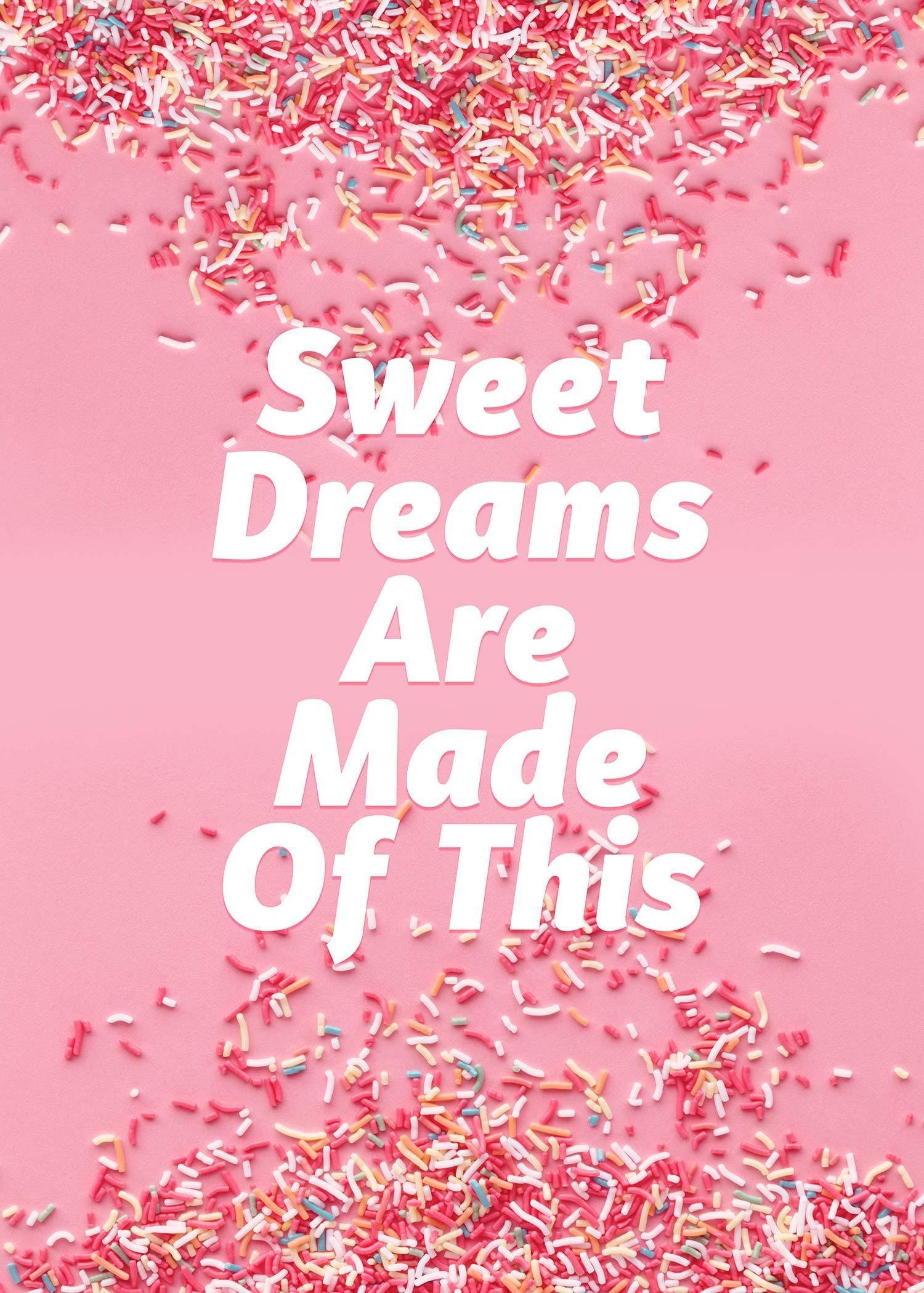 Sweet Dreams Are Made of These Art Print Eurythmics Lyrics - Etsy
