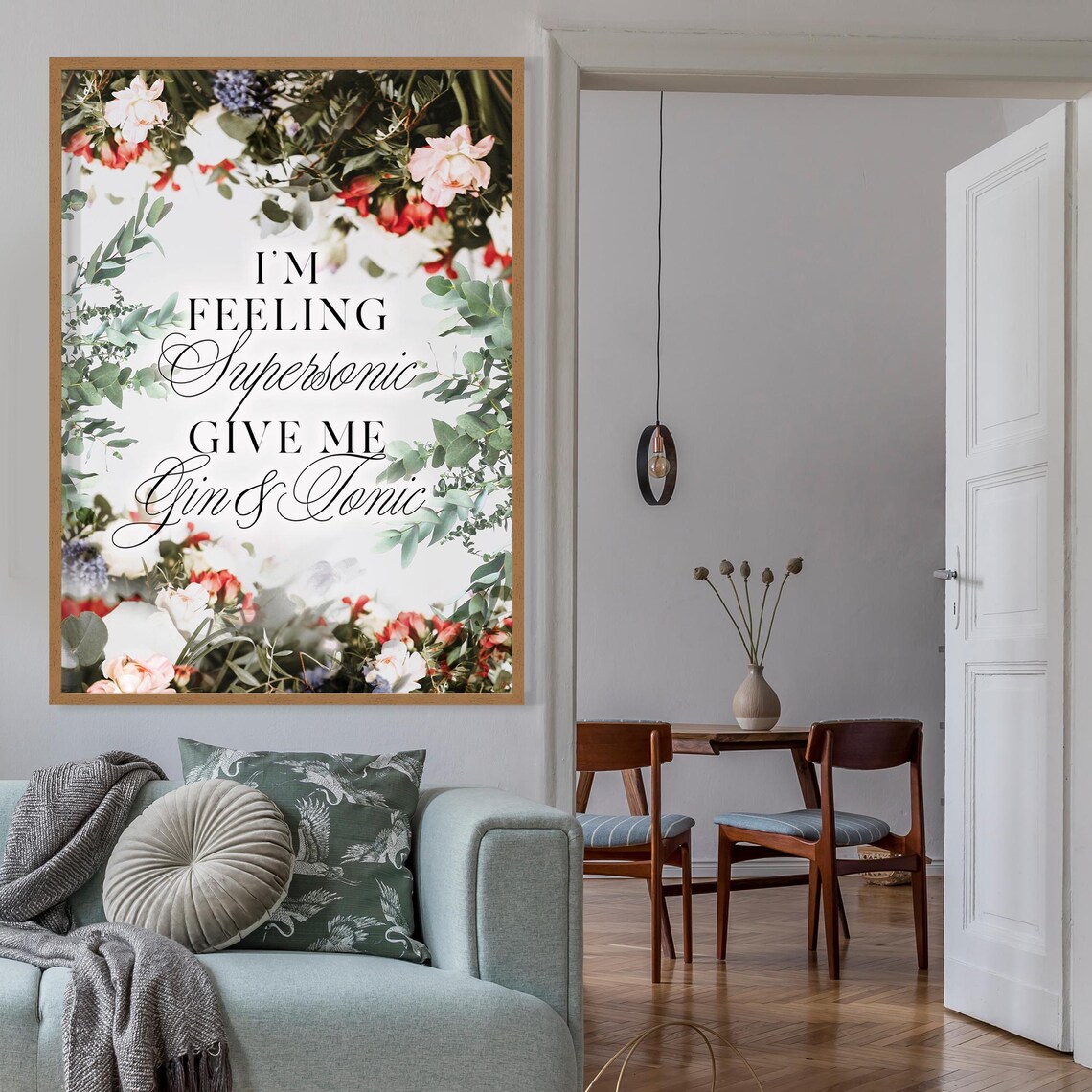Oasis Supersonic Song Lyric Prints – "i'm Feeling Supersonic," "give Me ...