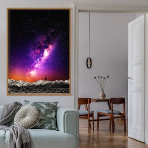 Space Print, Star Gazing Gifts, Space Wall Decor, Sci-fi Art Print ...