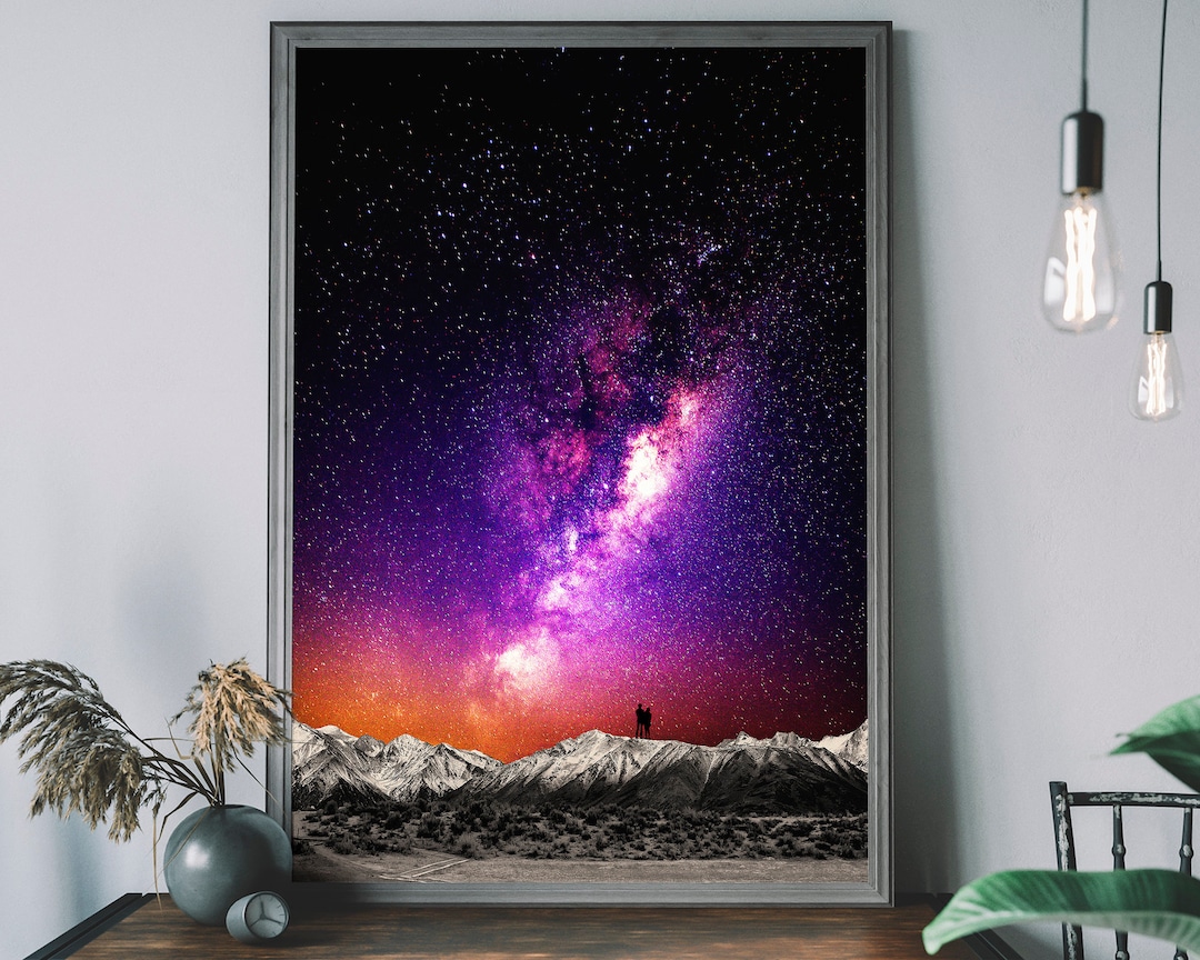 Space Print, Star Gazing Gifts, Space Wall Decor, Sci-fi Art Print ...