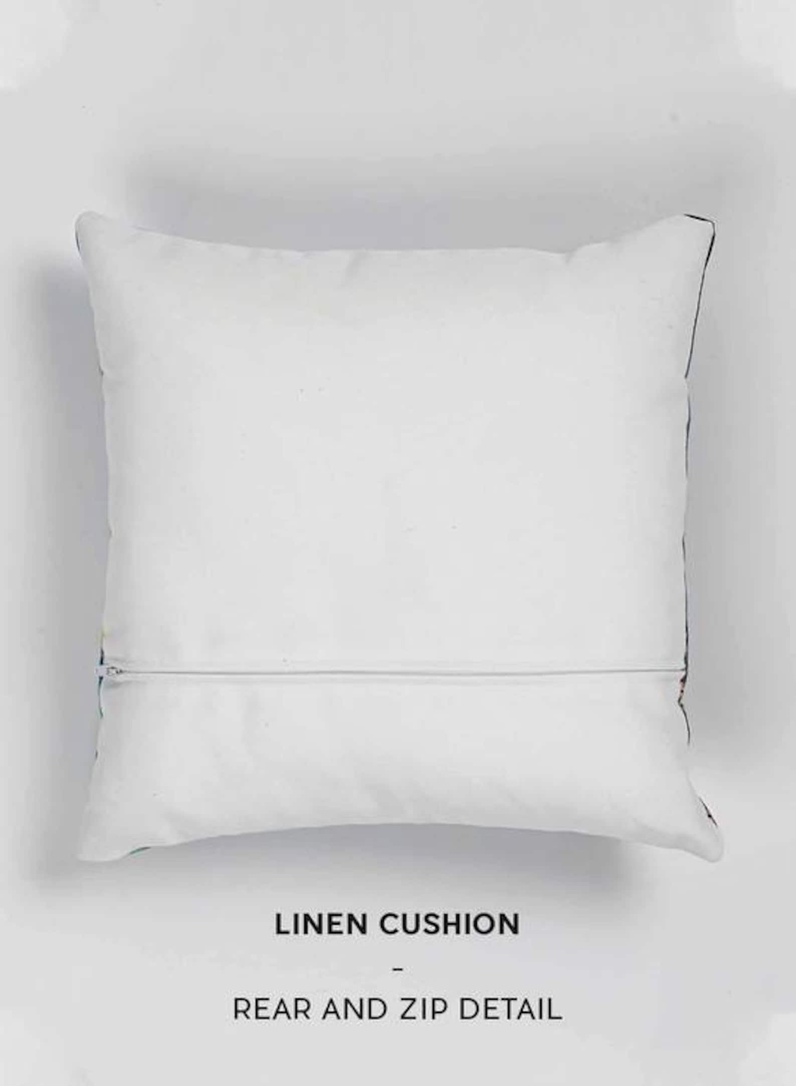 Green Mona Lisa Square Cushion Cushion Covers UK Eclectic - Etsy