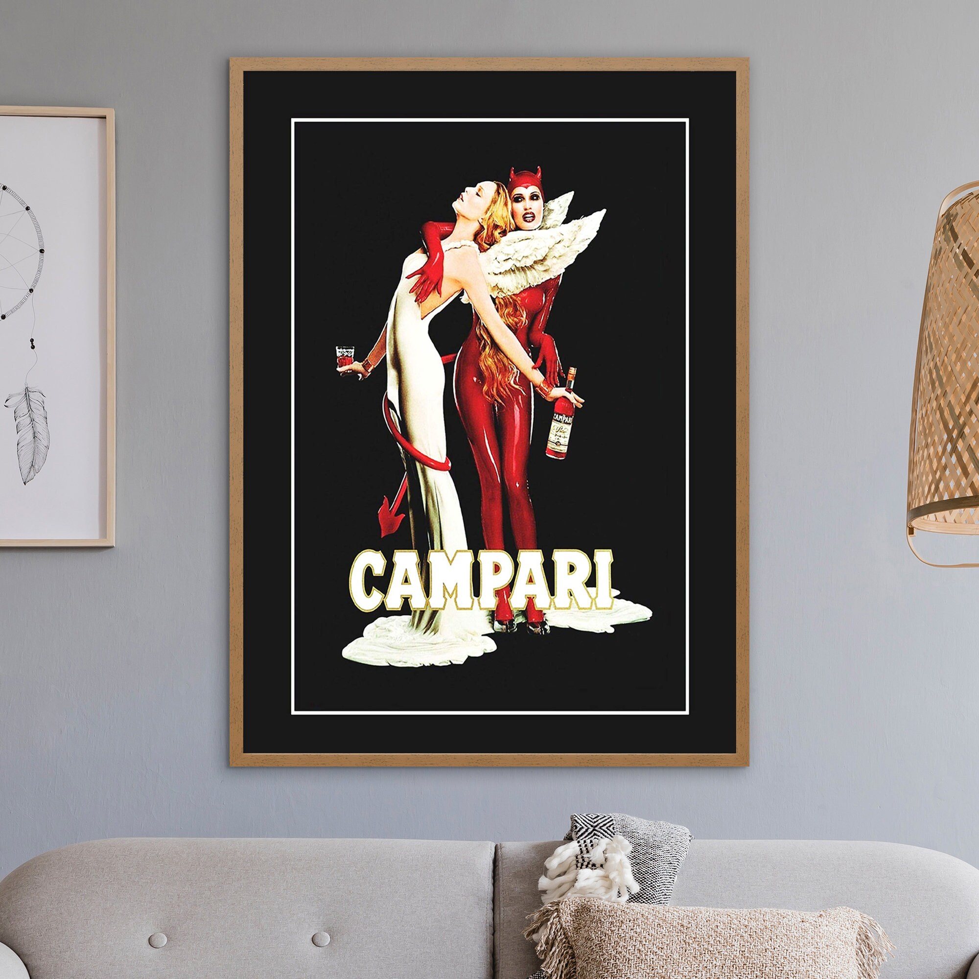Angel And Devil Painting