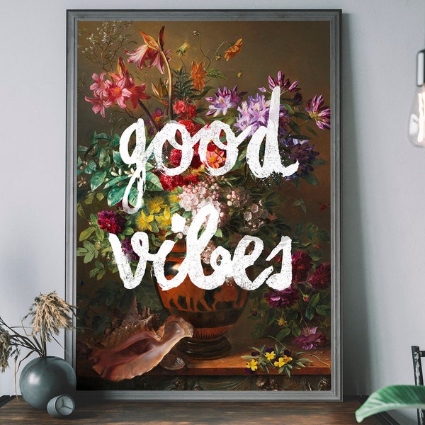 Good Vibes Poster - Etsy