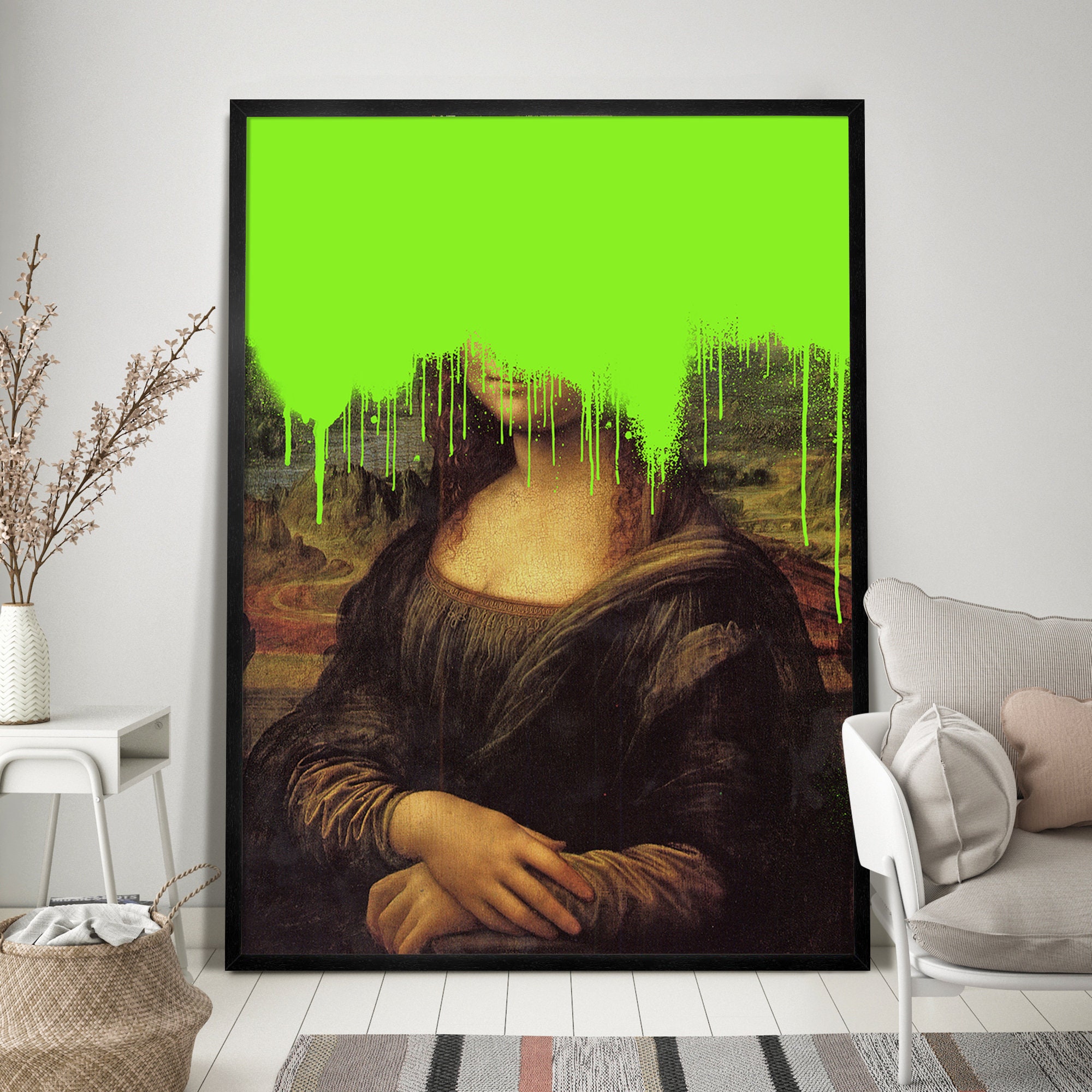 Mona Lisa Street Art Print Graffiti Art Urban Art Banksy - Etsy Ireland