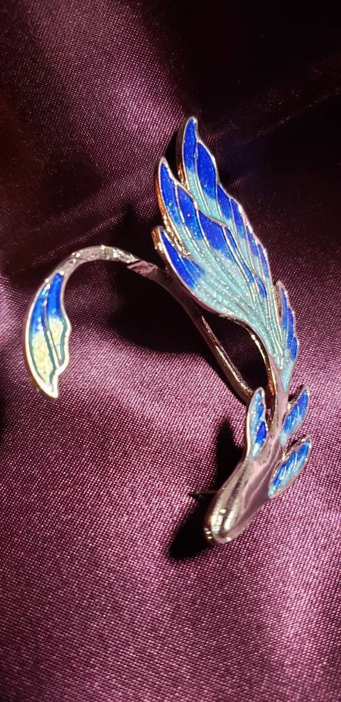 Left Blue Ear Cuff - Etsy