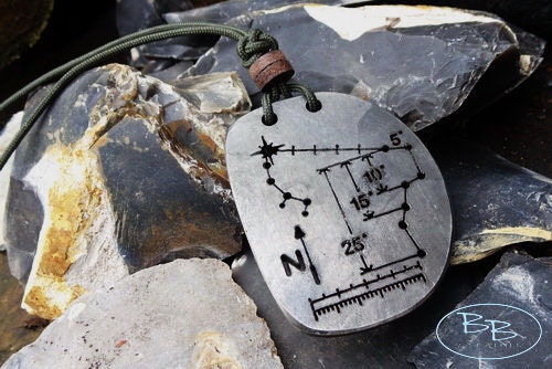 The 'polaris' Flint & Steel Striker With English Flint for Traditional ...