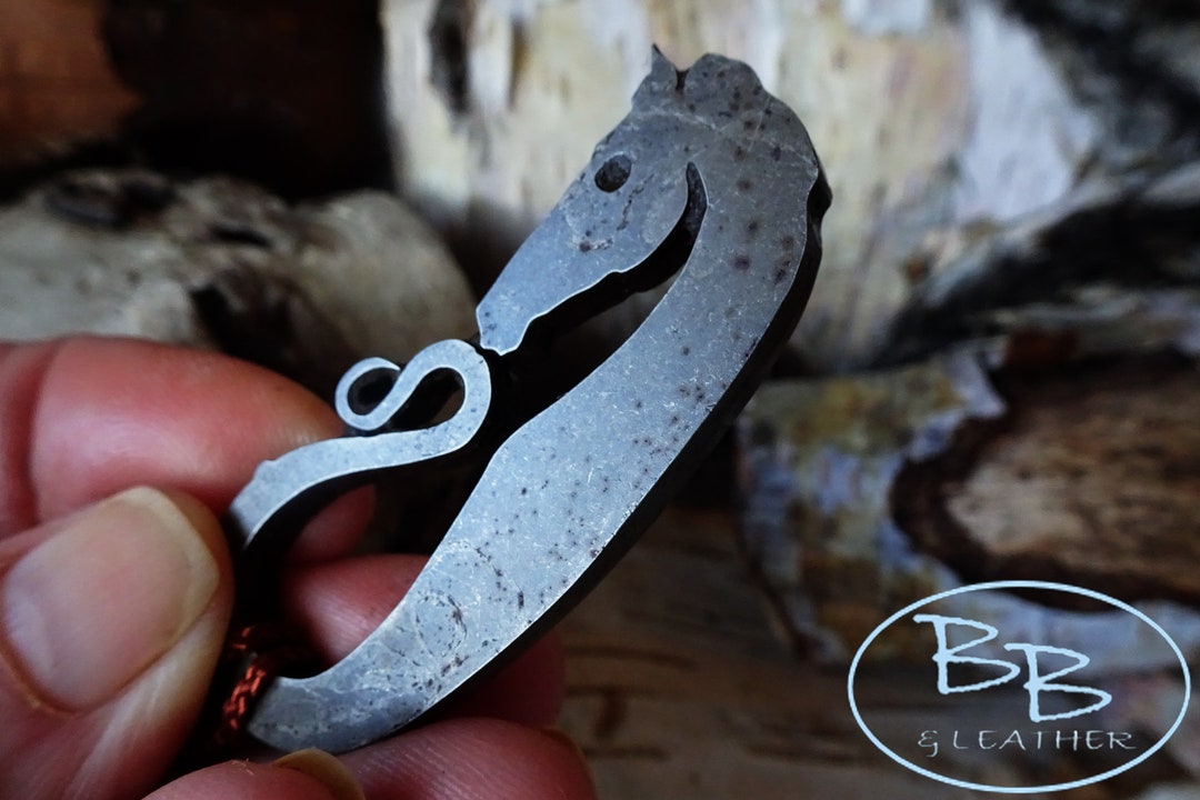 Mini 'flint & Steel' Fire Steel Pendant Striker 'viking Horse' for ...