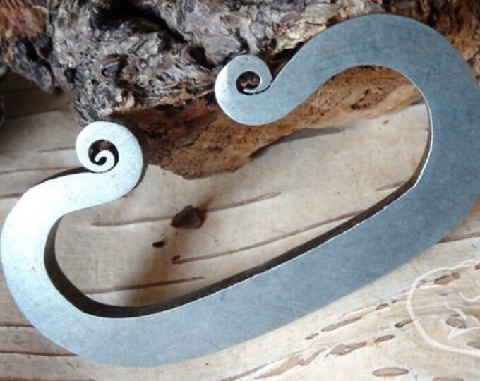 English Flint and Steel Fire Striker Traditional Hand Forged With Char ...