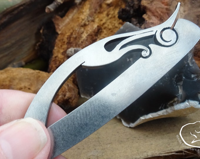 NEW - Flint & Steel Striker - Viking Wolf - With English Flint for ...