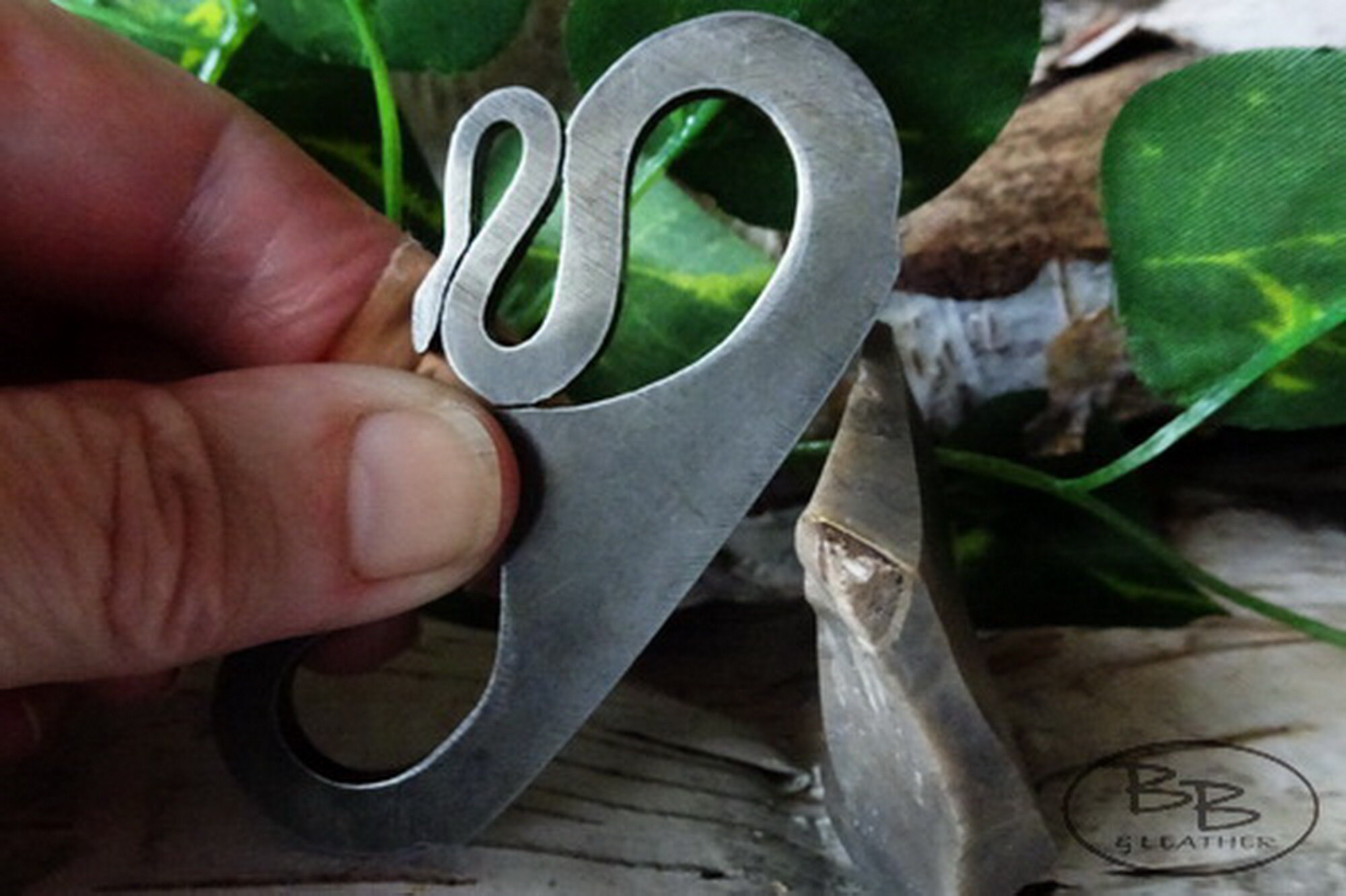 Flint & Steel Striker 'the Snake and Crane' for Traditional Fire ...