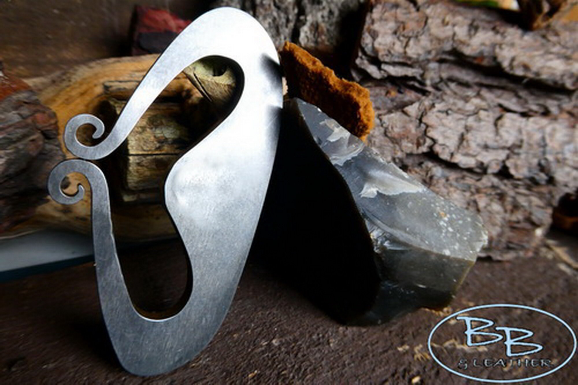 Flint & Steel Striker - Classic Viking Hump - for Traditional Fire ...