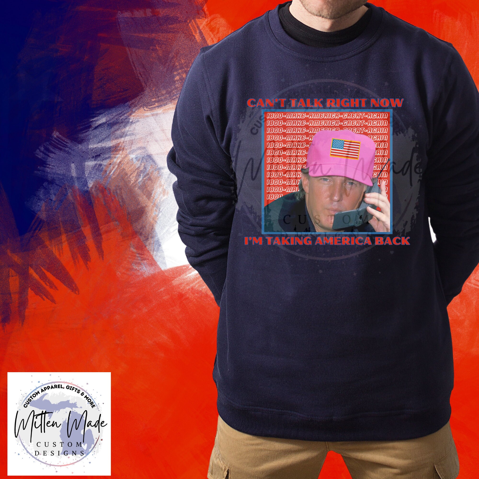 Taking Back America Trump PNG Trump Pink Hat MAGA Trump 2024 - Etsy