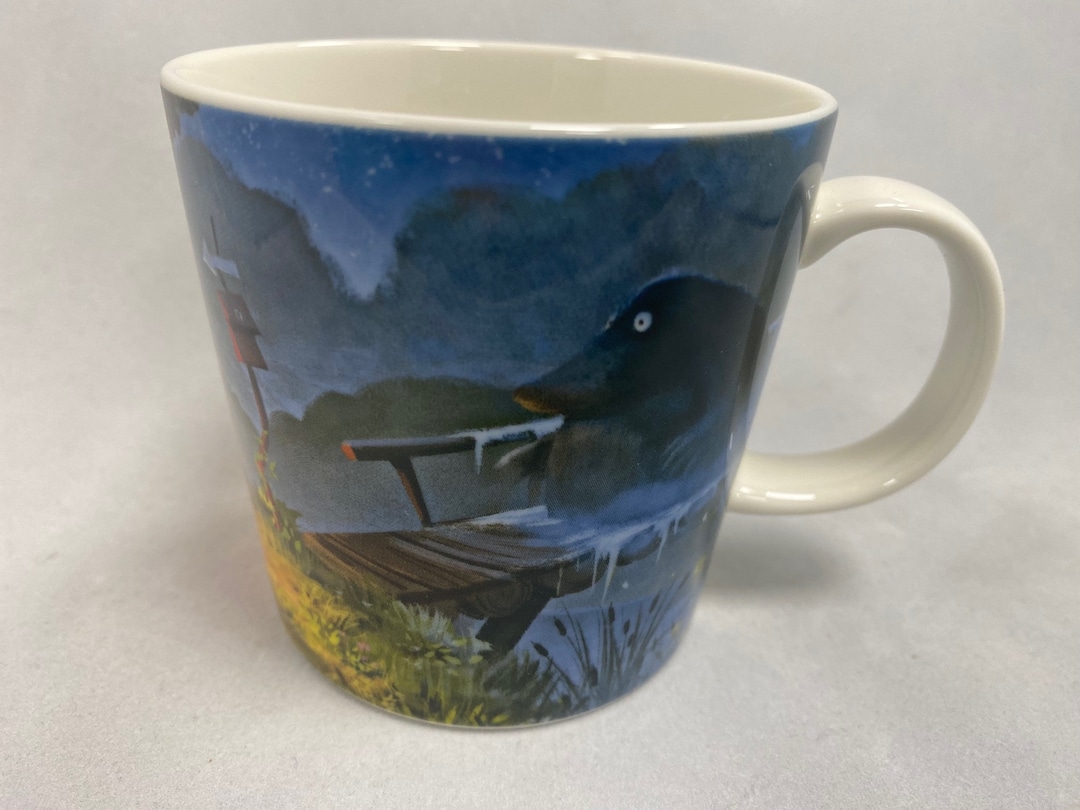 Moomin Mug the Night of the Groke Moominvalley Animation Series *NEW - Etsy