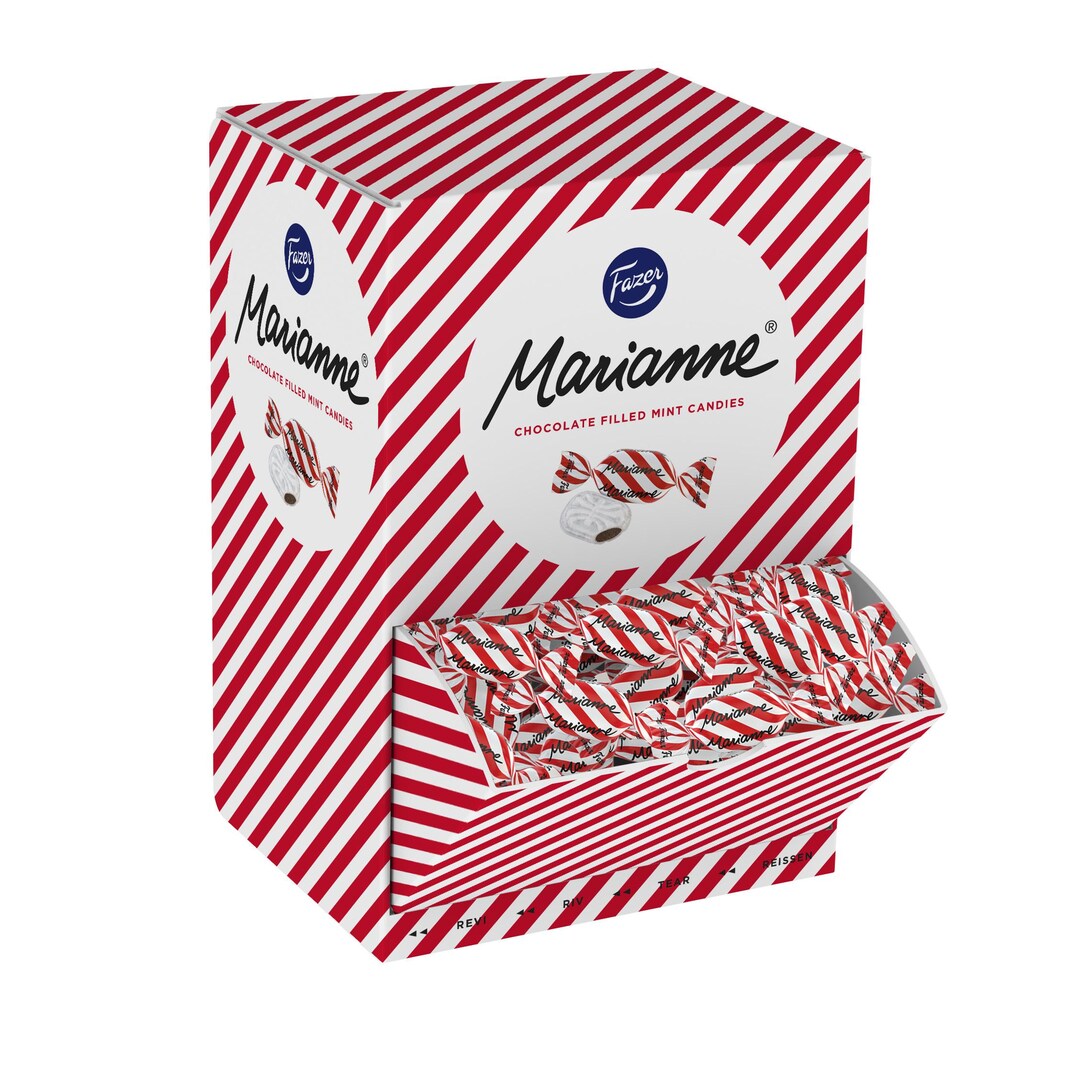 2,5kg Marianne Chocolate Filled Mint Loose Candy FAZER *vegan *palm Oil ...