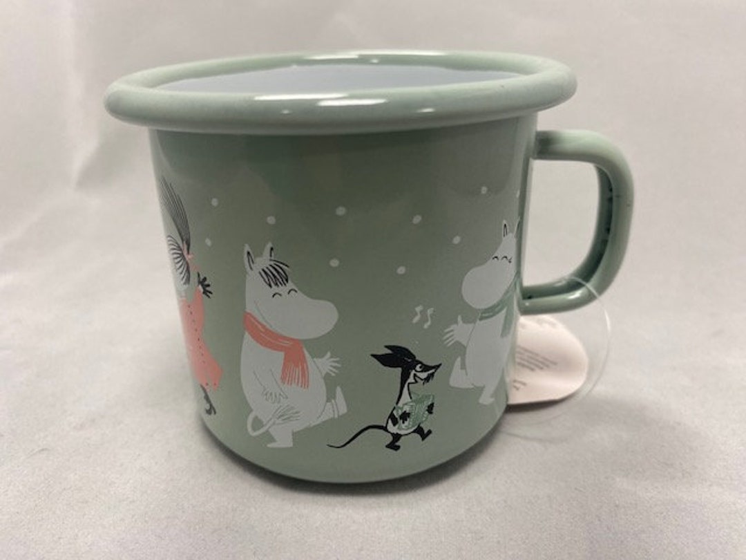 Moomin Enamel Mug 2.5dl Festive Spirits Muurla - Etsy