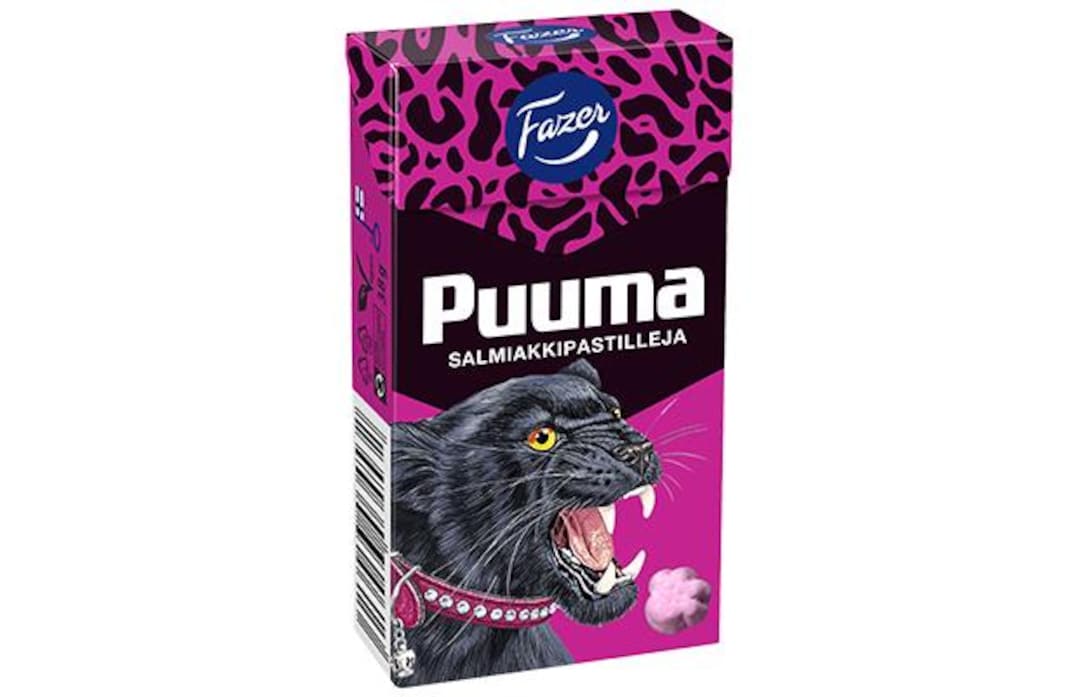 4x38g Pantteri Puuma 38g Dragees FAZER Finland *vegan - Etsy