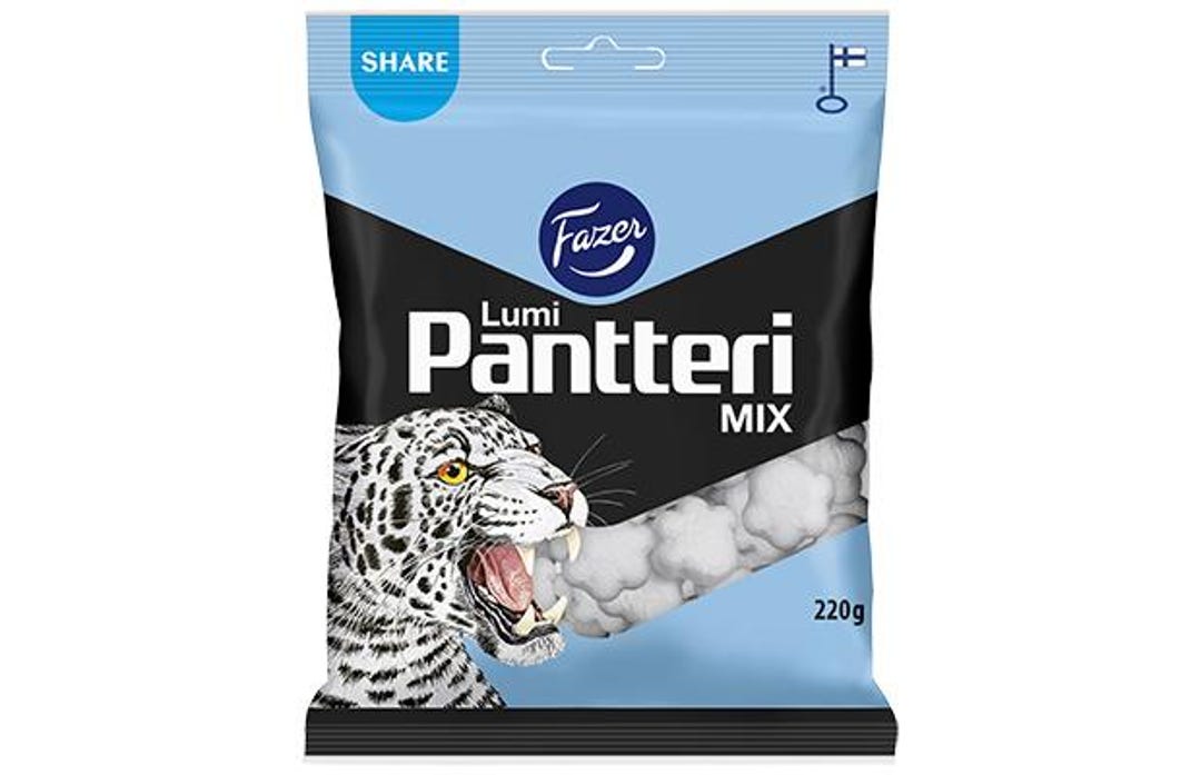 220g Lumi Pantteri Candy Bag FAZER Finland - Etsy