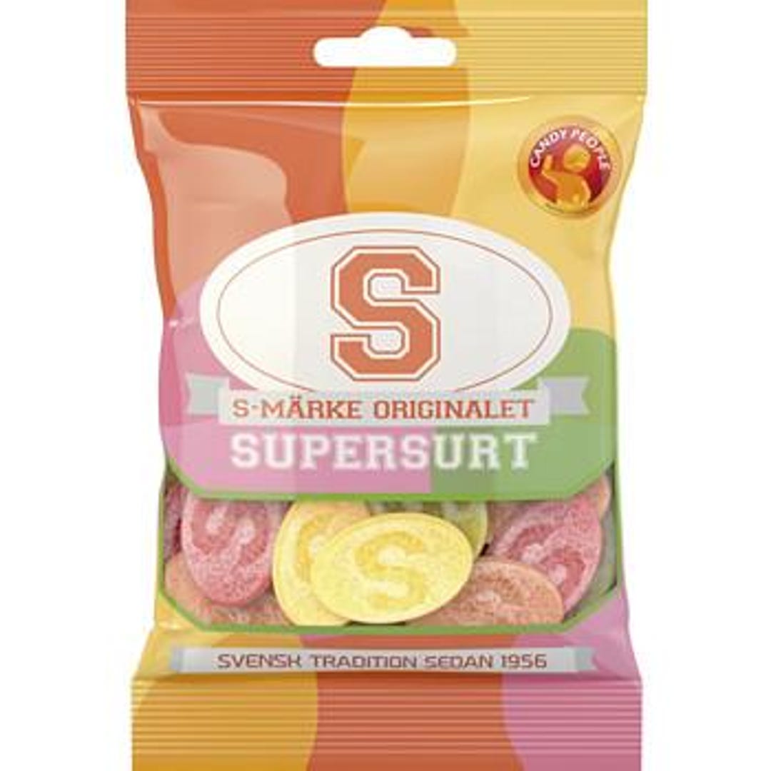 2 X Pack S-märke Candy Bags From Sweden - Etsy