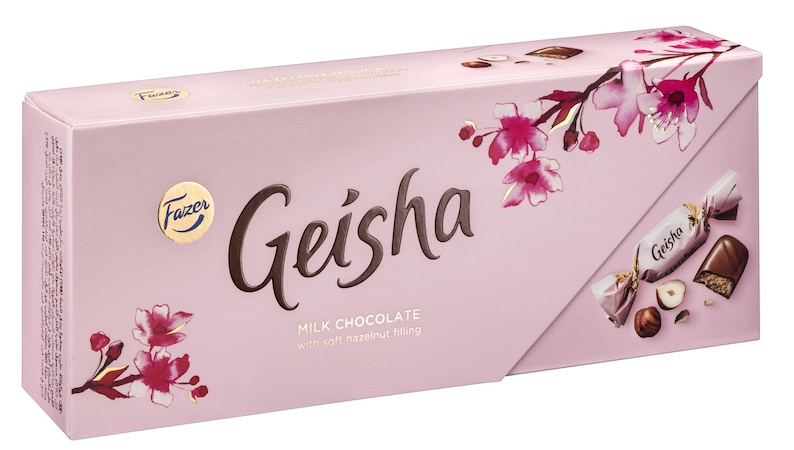 250g Geisha Chocolate FAZER Finland - Etsy