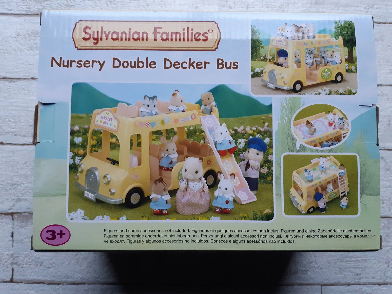 Sylvanian Families Nursery Double Decker Bus 5275 Etsy