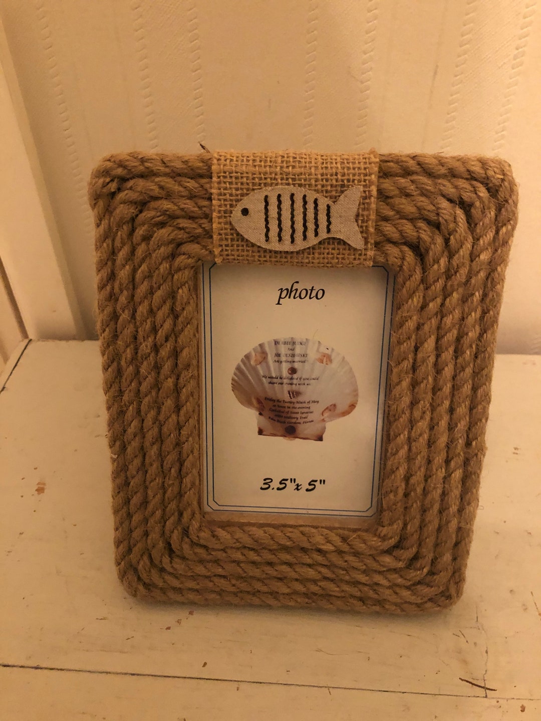 Rope Photo Frame - Etsy