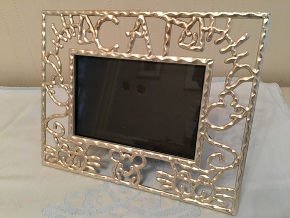 Silver Effect Cat Frame - Etsy