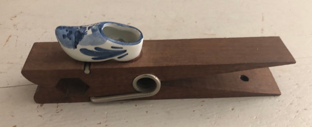 Vintage Stationary Peg Decorated With a Dutch Clog - Etsy