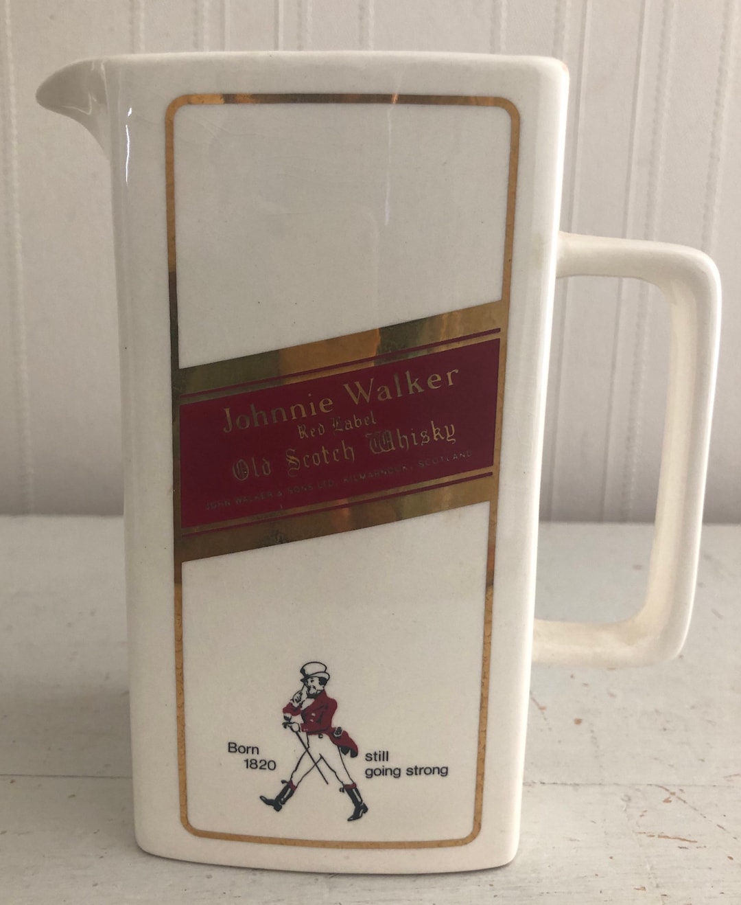 Johnnie Walker Red Label Water Jug by PDM Wade England - Etsy