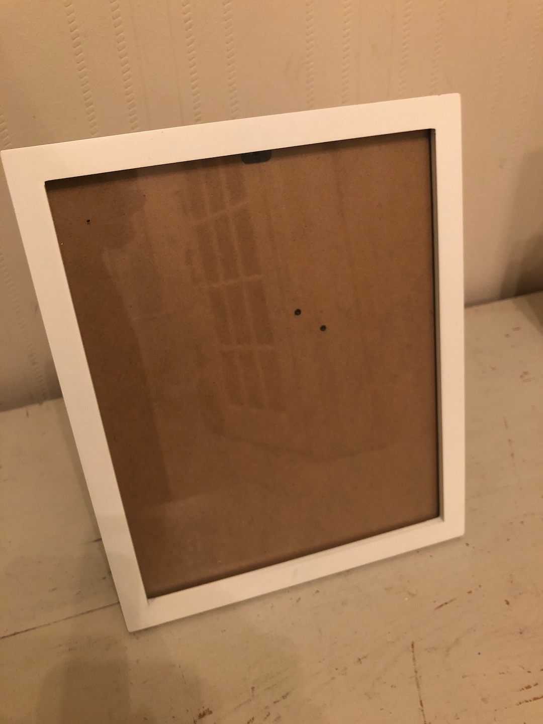 Elegant White Photo Frame - Etsy