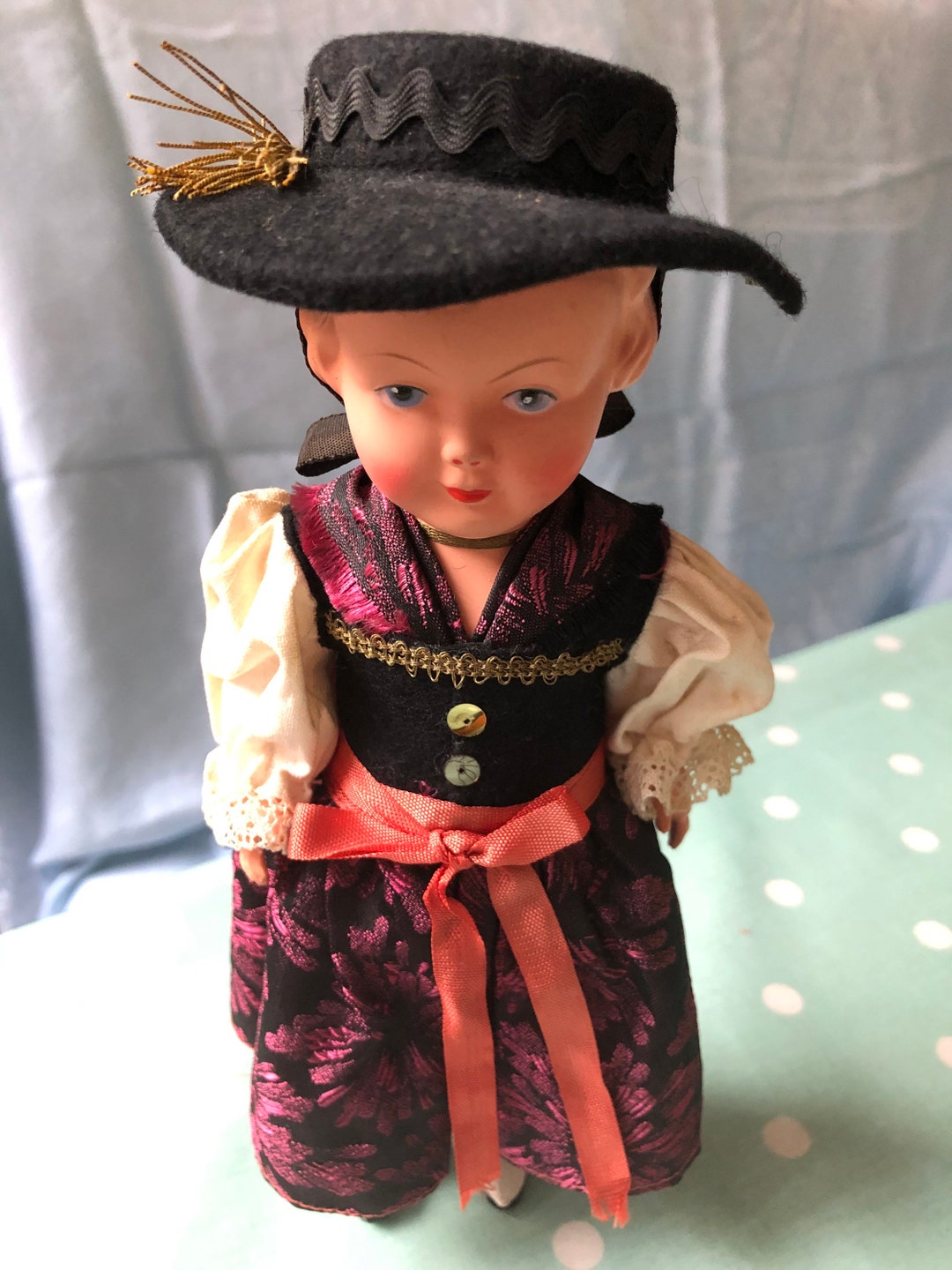 Vintage Dutch Traditionally Dressed Doll - Etsy