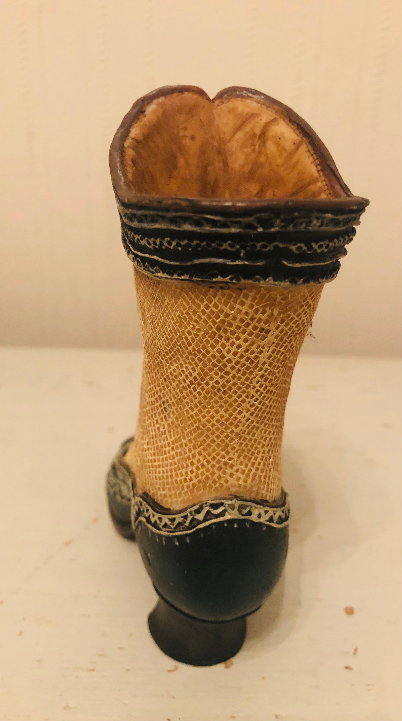 Boots of Distinction Victorian Style Resin Boot Figure by Creative ...