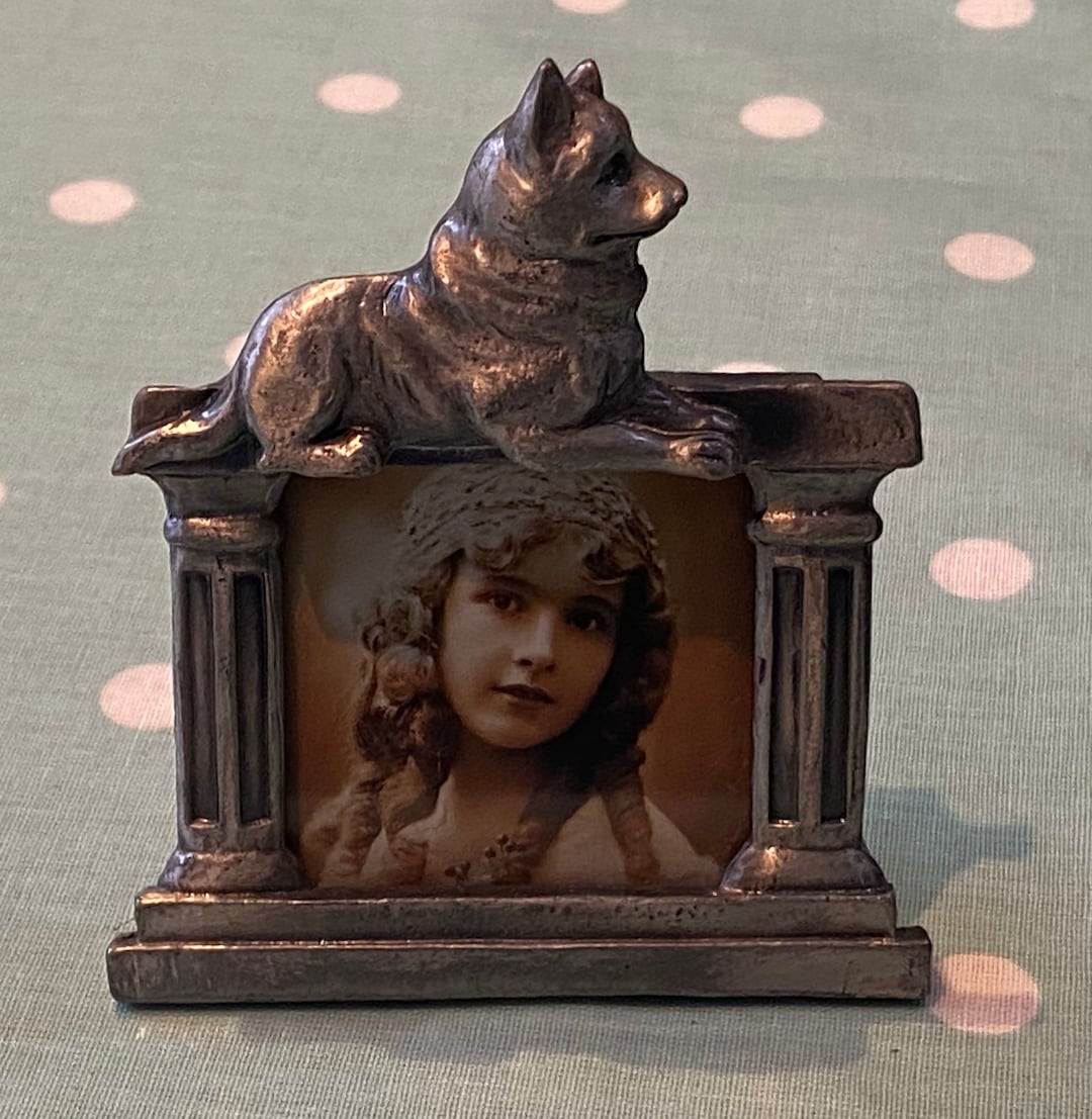 Retro Antique Style Pewter: Dog Frame by Sara Leigh Picture Frame ...