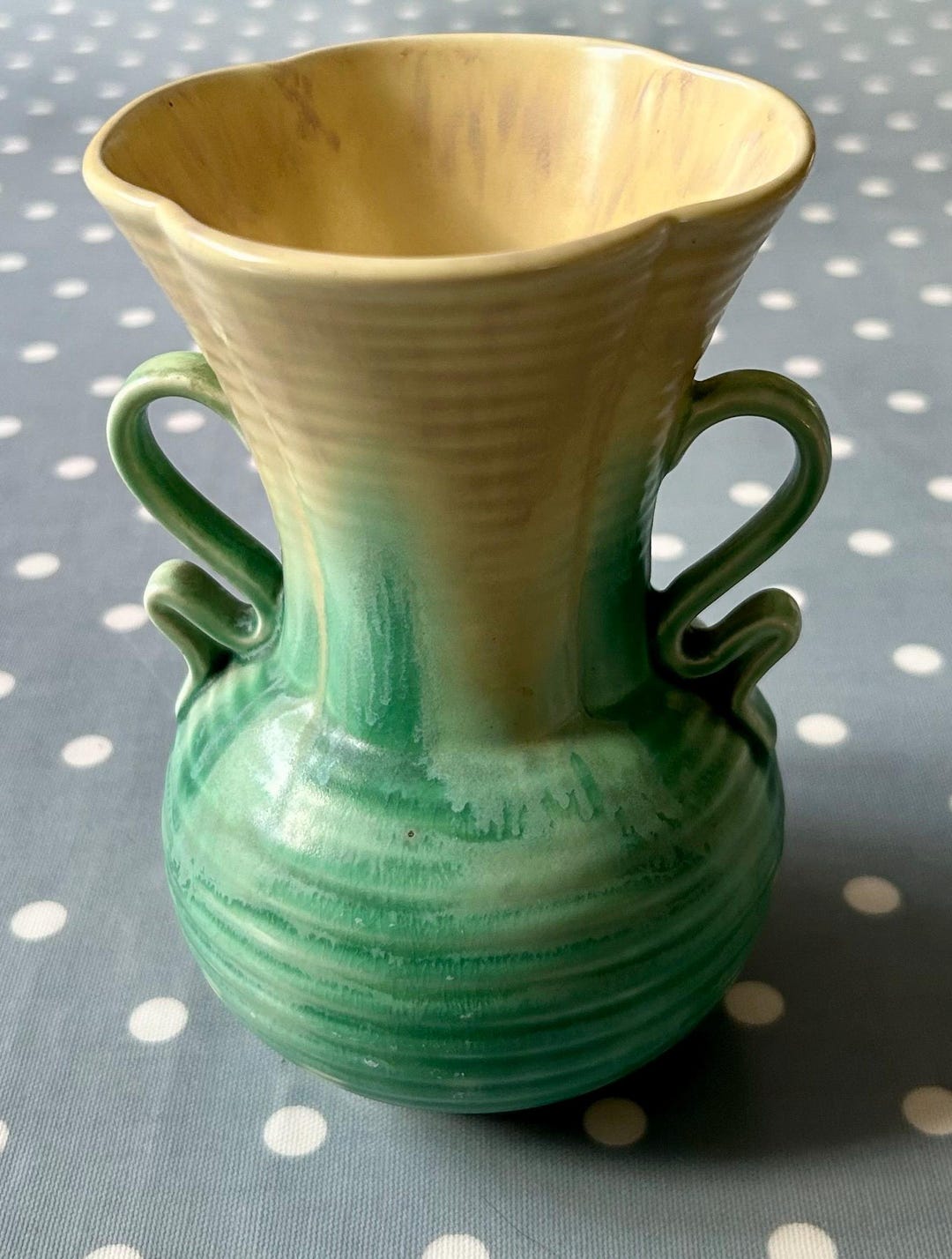 Retro Vintage Crown Devon Art Deco 1930s Double Handled Vase - Etsy