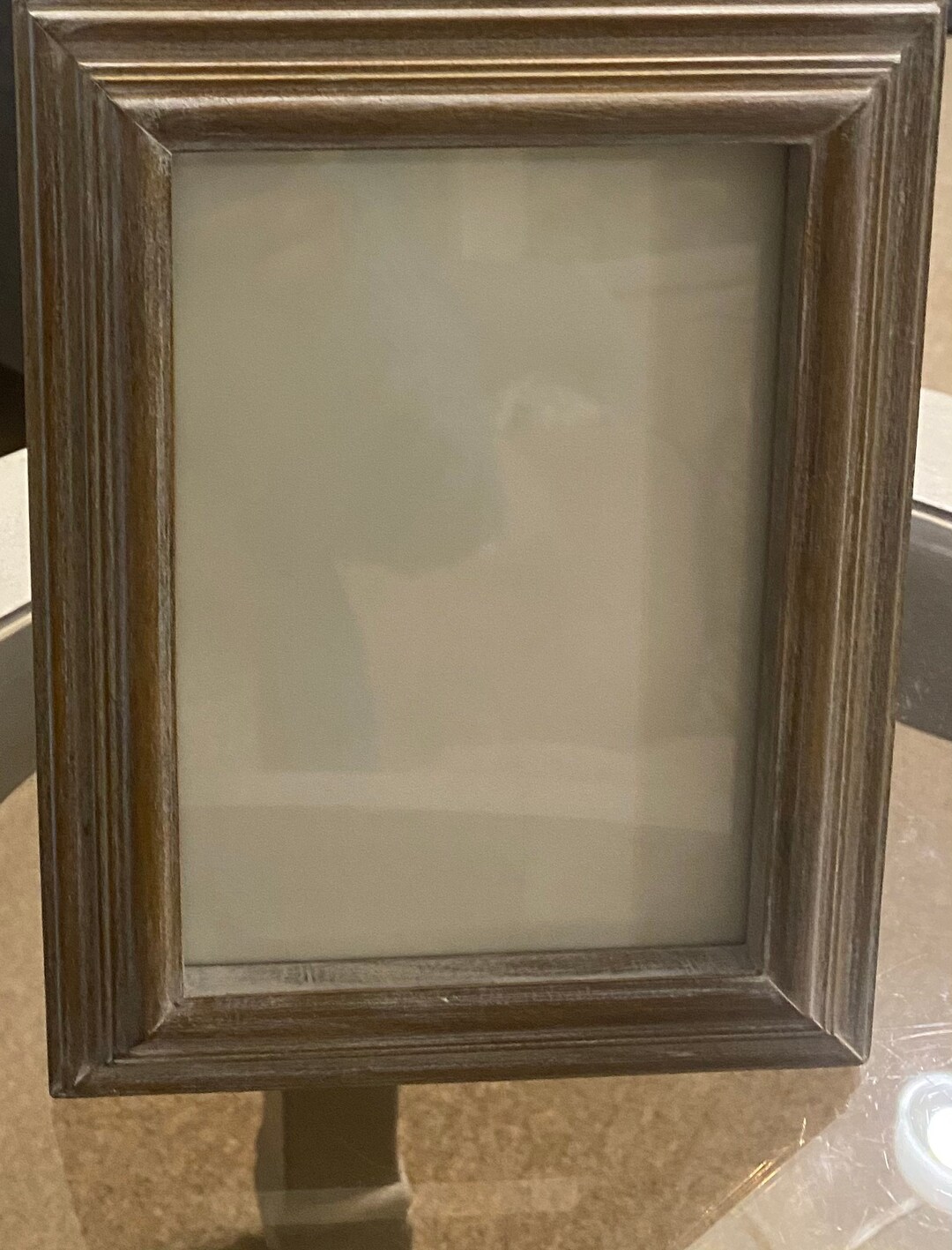 Retro Vintage Walnut Wash Poplar Wood 6 1/2 X 4 1/2 Inch Sample Frame ...
