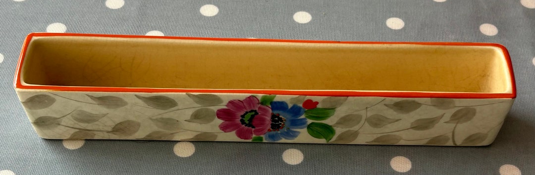 Decoro Pottery Hand Painted Vessel - Etsy UK