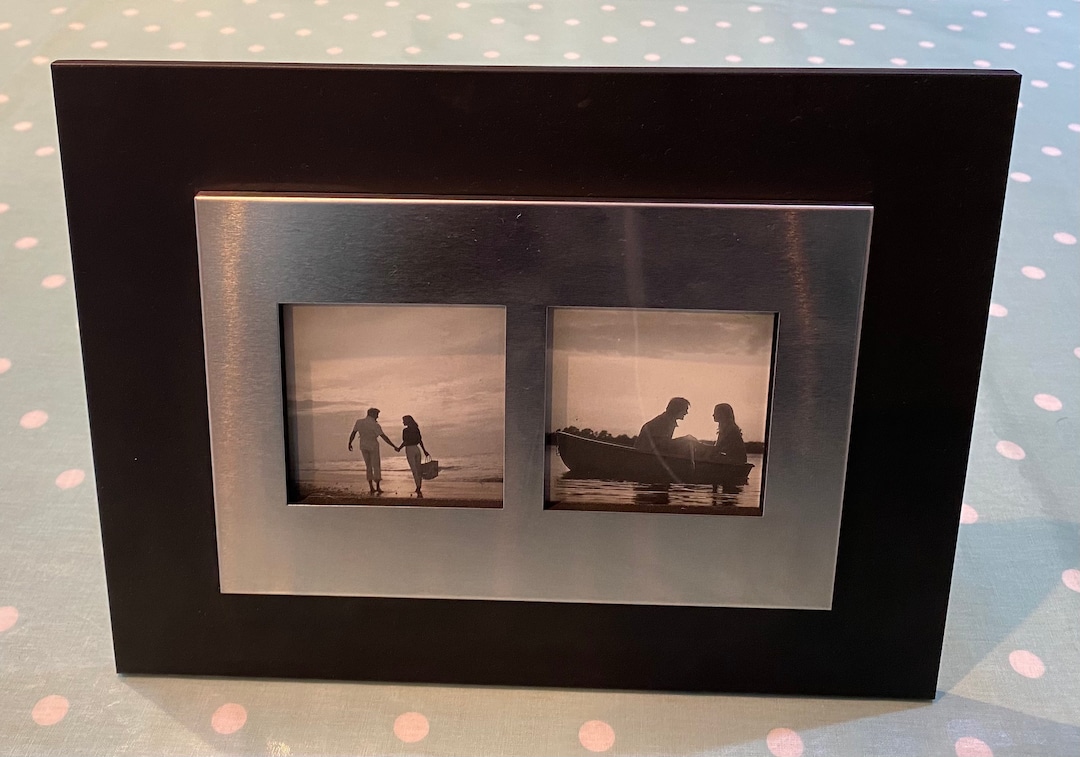 Twin Frame Aluminium and Metal Steel Vintage Frame by Sara Leigh - Etsy
