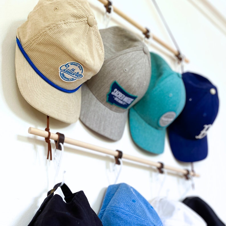 Boyfriend Gift • Baseball Cap Organizer • Husband Gift • Hat Rack - Etsy