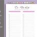 To Do List Planner Page Printable Stationery Printable to Do | Etsy